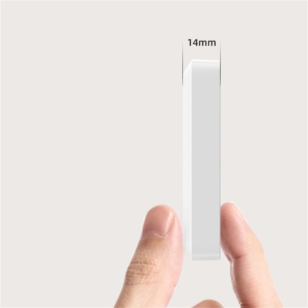 LNYHLXS Purpose Digital Temperature and Humidity Meter Clock Household Indoor Kitchen Refrigerator