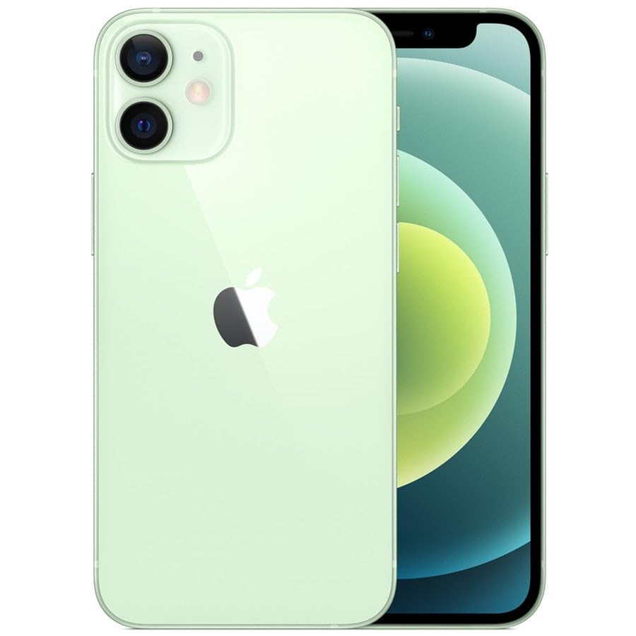 Used Apple iPhone 12 Mini Unlocked Cellphone 5.4" 4GB RAM 64/128/256GB ROM Hexa Core A14 iOS 12MP Face ID NFC 5G Mobile Phone Single Phone/White / 64G|4GB
