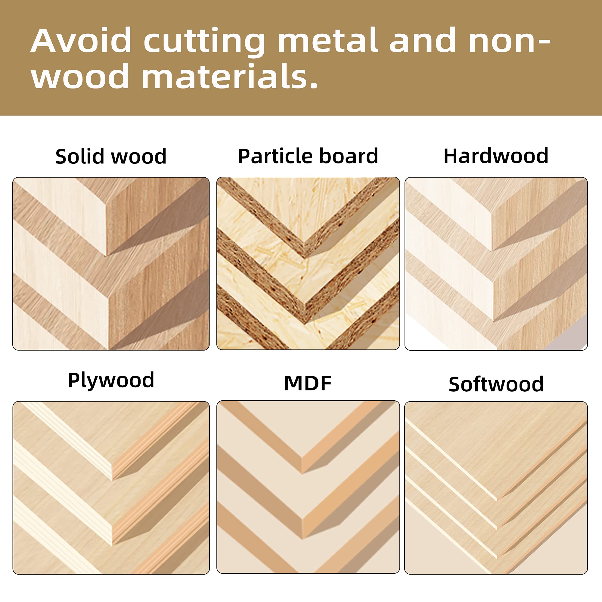 Exqutoo 1/4-Inch Shank Roundover Edging Router Bit Set, Corner Rounding Edge Forming Bit, Woodworking Milling Cutter Tools, 1/8", 1/4", 3/8", 1/2" Round Radius (4 Pcs), for Router Table Accessories