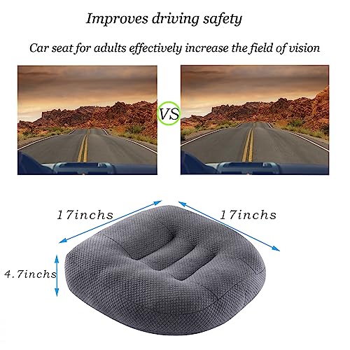 DYMGFZD Office Chair Cushions for Back and Butt, Ergonomic Chair/Seat Cushion for Long Sitting, Sitting Pillow for Automobile, Wheelchair, Computer Chair and Office Chair Hip Support Grey