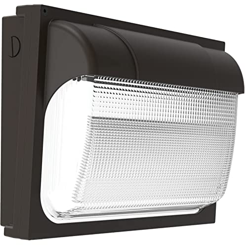 LED Wall Pack Light with Dusk-to-Dawn Photocell,120W/100W/80W Selectable, 0-10V Dimmable 15600LM 5000K Daylight Outdoor Wall Light,Replace 450W MH/HPS, IP65 120-277V AC for Parking Lot DLC & UL Listed