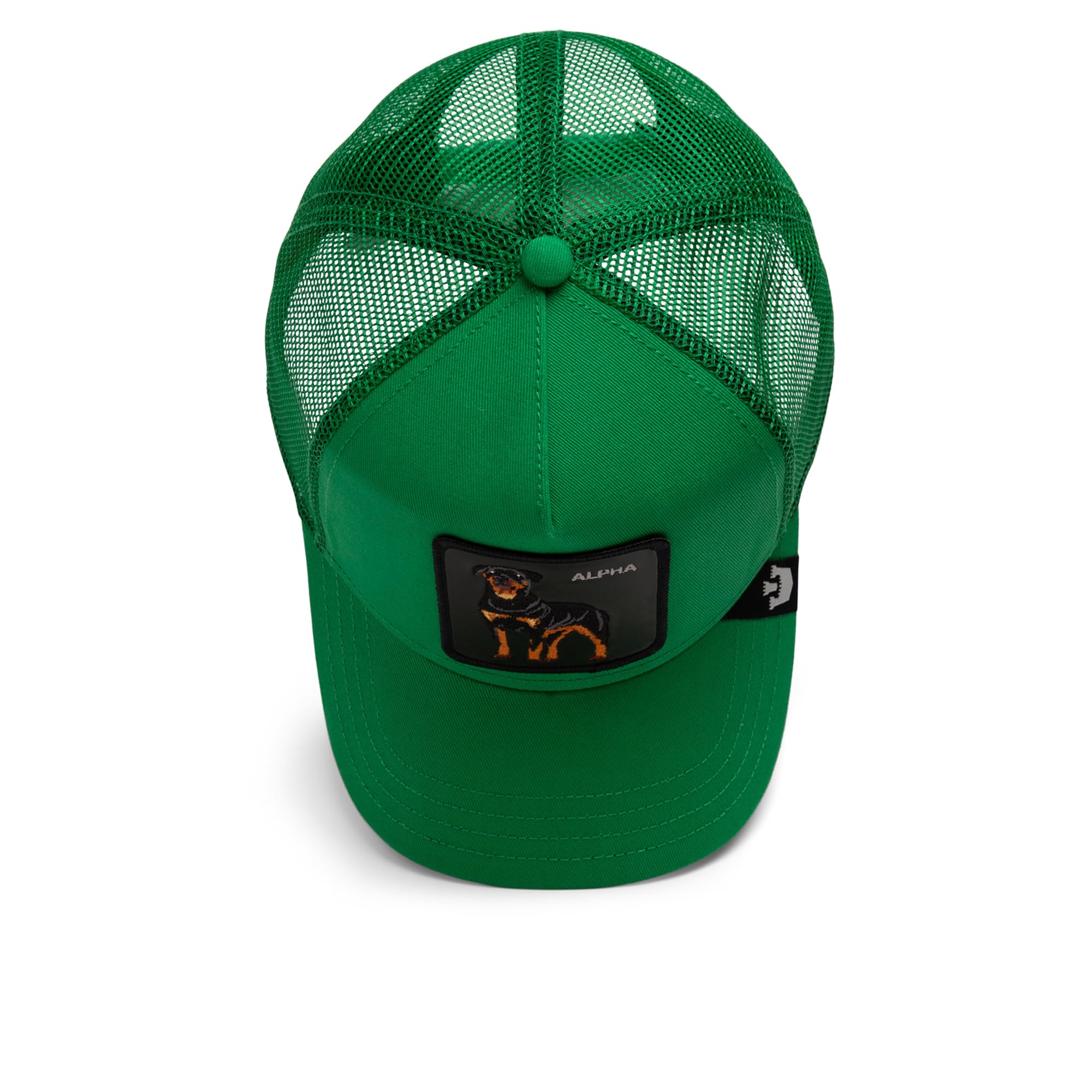 Goorin Bros. The Farm Unisex Original Adjustable Snapback Trucker Hat, Kelly Green (The Alpha Dog), One Size