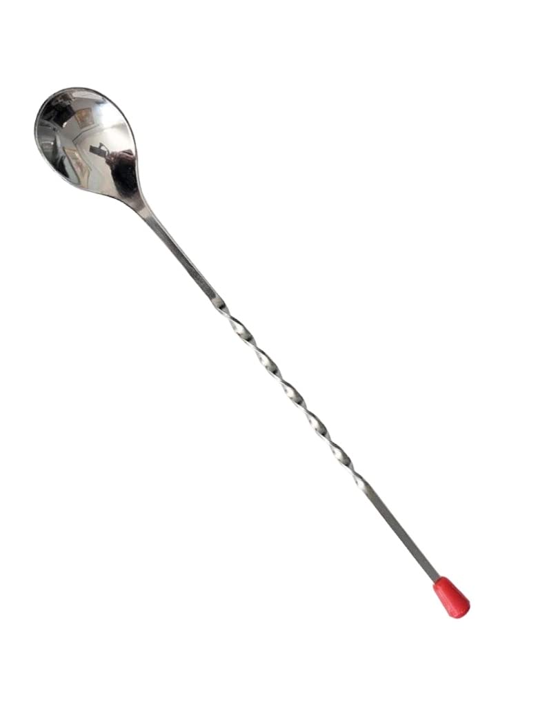 Rattleware 11" Twist Spoon - Stainless Steel Bar Spoon - Long Handle Twisted Mixing Spoon for Bartenders and Coffee Enthusiasts