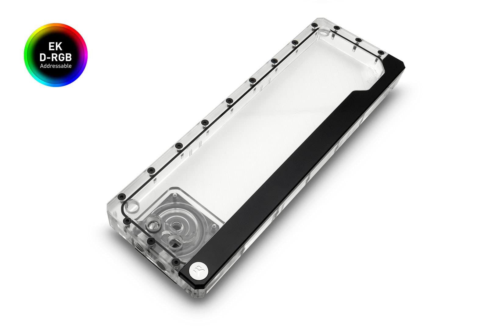 EKWB EK-Quantum Kinetic FLT 360 Pump/Reservoir Combo, DDC PWM, D-RGB, Plexi