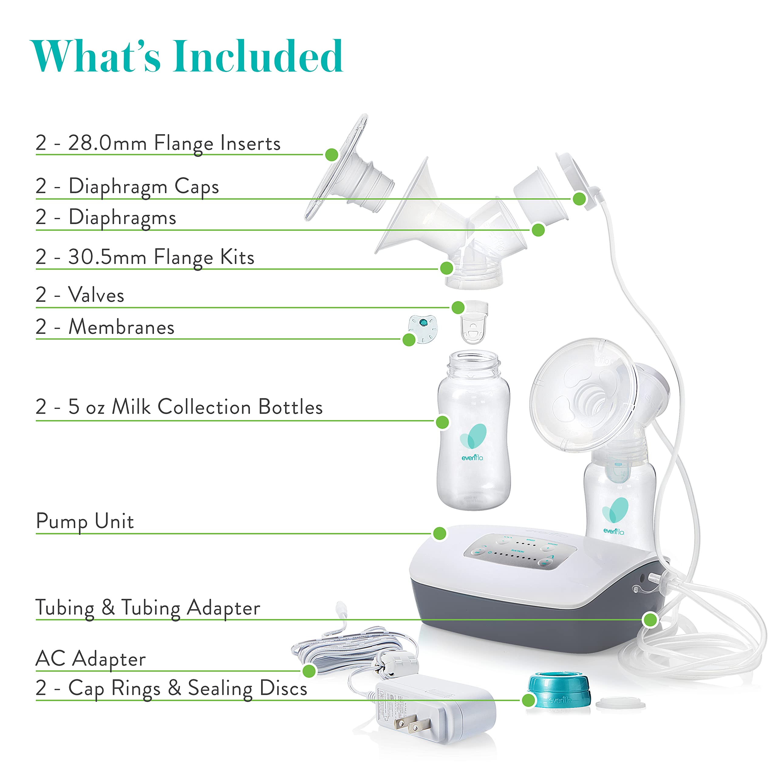 Evenflo Advanced Double Electric Hospital-Strength Breast Pump