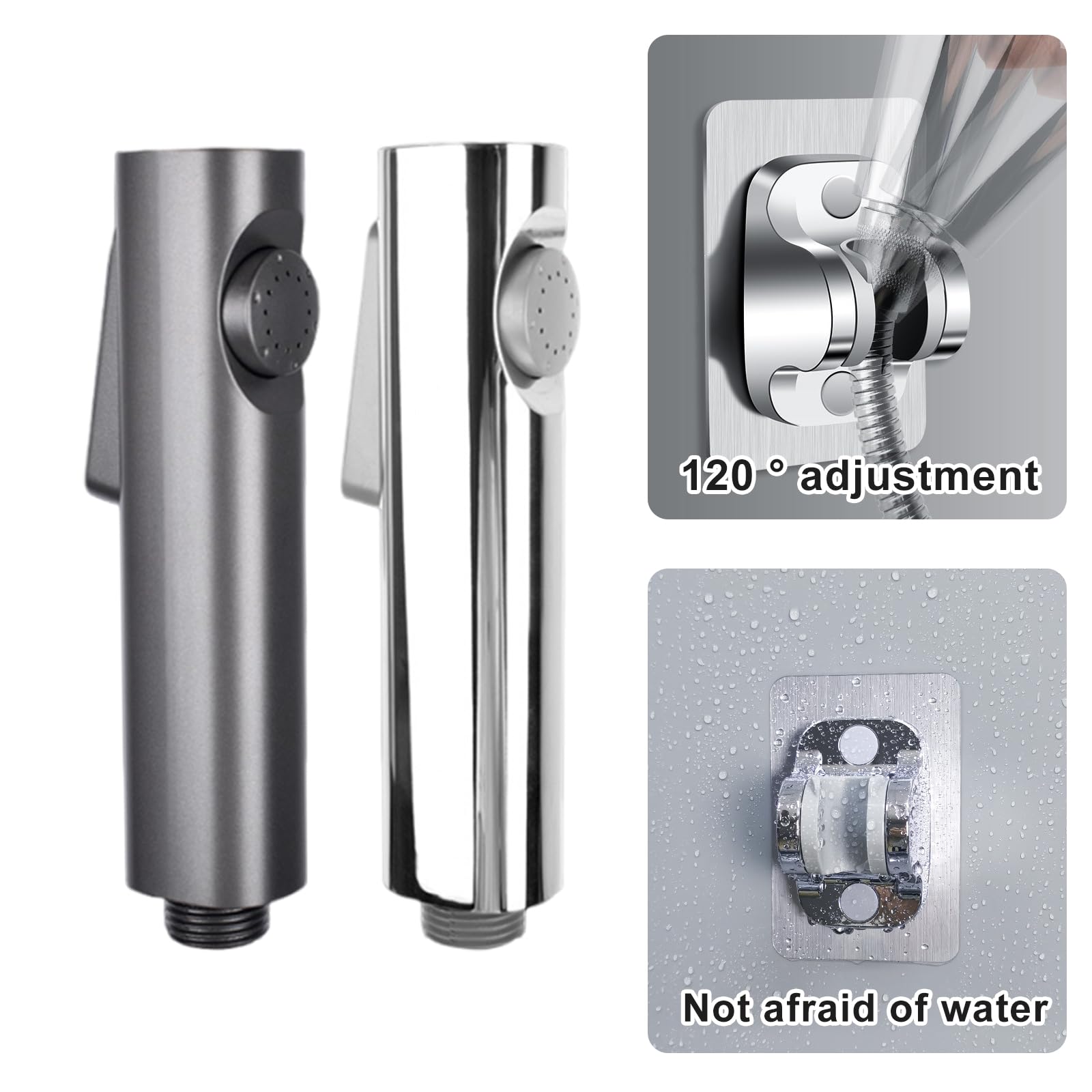 Portable Handheld Bidet Sprayer Set Bathroom Toilet Shower Diaper Sprayers For Bathroom Cleans Personally Hygienes
