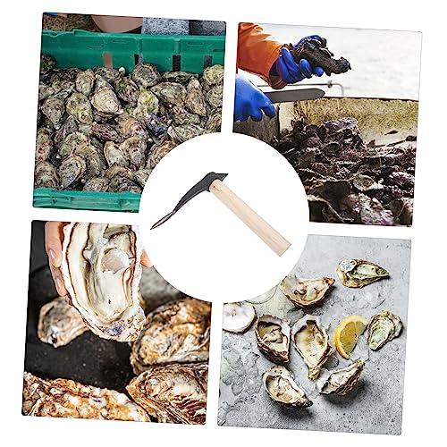 UPKOCH 1pc Oyster Oyster Knife Oyster Knives Tool Oyster Shucker Crab Shucker Durable Seafood Opener Kitchen Accessory Home Oyster Shucker Multifunction Shelling Knife Clams Sheller Black