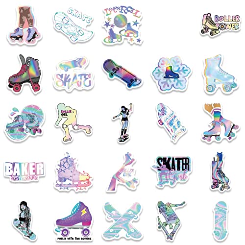 ihtha Cartoon Doodle Stickers Decorate Luggage Motorcycle Notebook Waterproof Stickers Beauty Camera for Photography (Black, One Size)