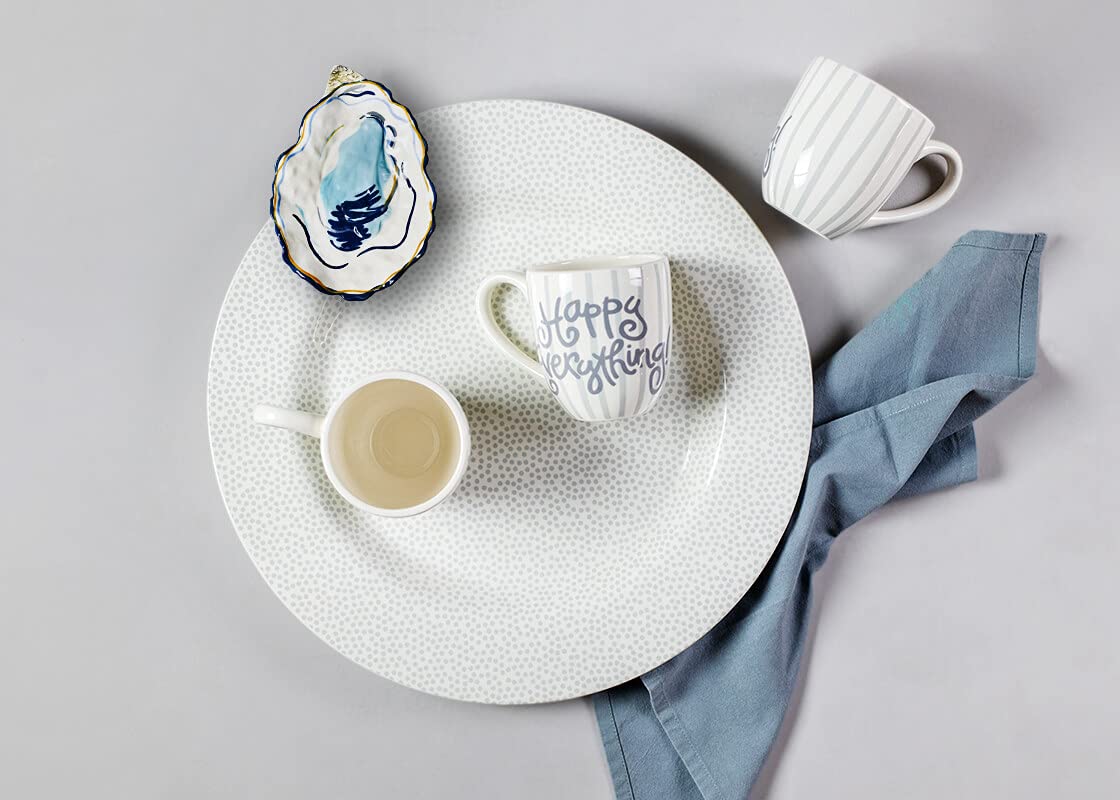 HAPPY EVERYTHING! Stone Small Dot Big Entertaining Platter