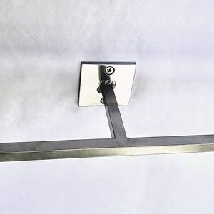 Modern Steel Towel Bar or Rack 2 x 2, Kitchen or Bath Steel Towel Bar(Length: H2 x W2 x L36. Finish: Stainless Steel)