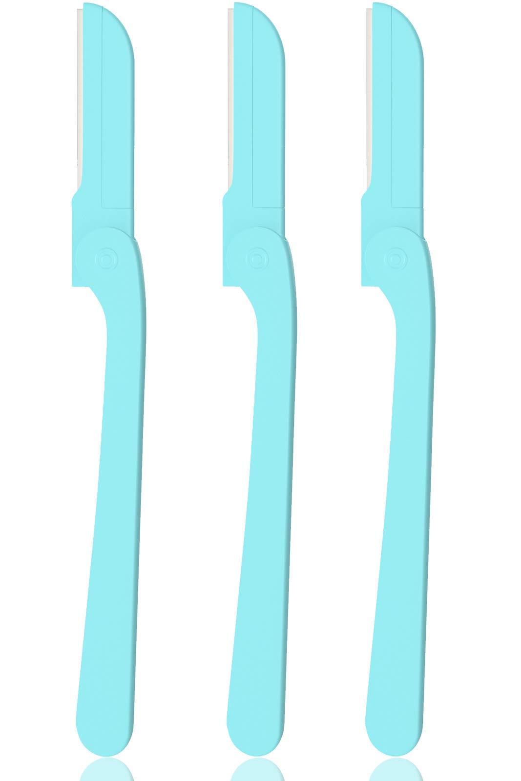 Eyebrow Razor for Women, Multipurpose Dermaplane Razors, Eyebrow Trimmer, Dermaplaning Tool, Precision Face Shavers - Facial Hair Removal for Women and Men 3 Pack