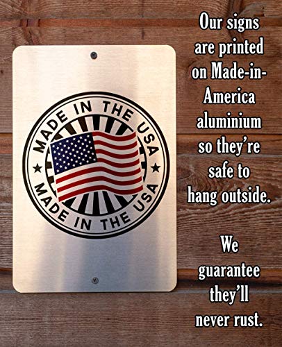 My Room My Rules - Metal Sign - Cute Decor for Teen Room Aesthetic, Stuff for College Dorm Room Essentials - Cheap Gift Under $20 (8" x 12")