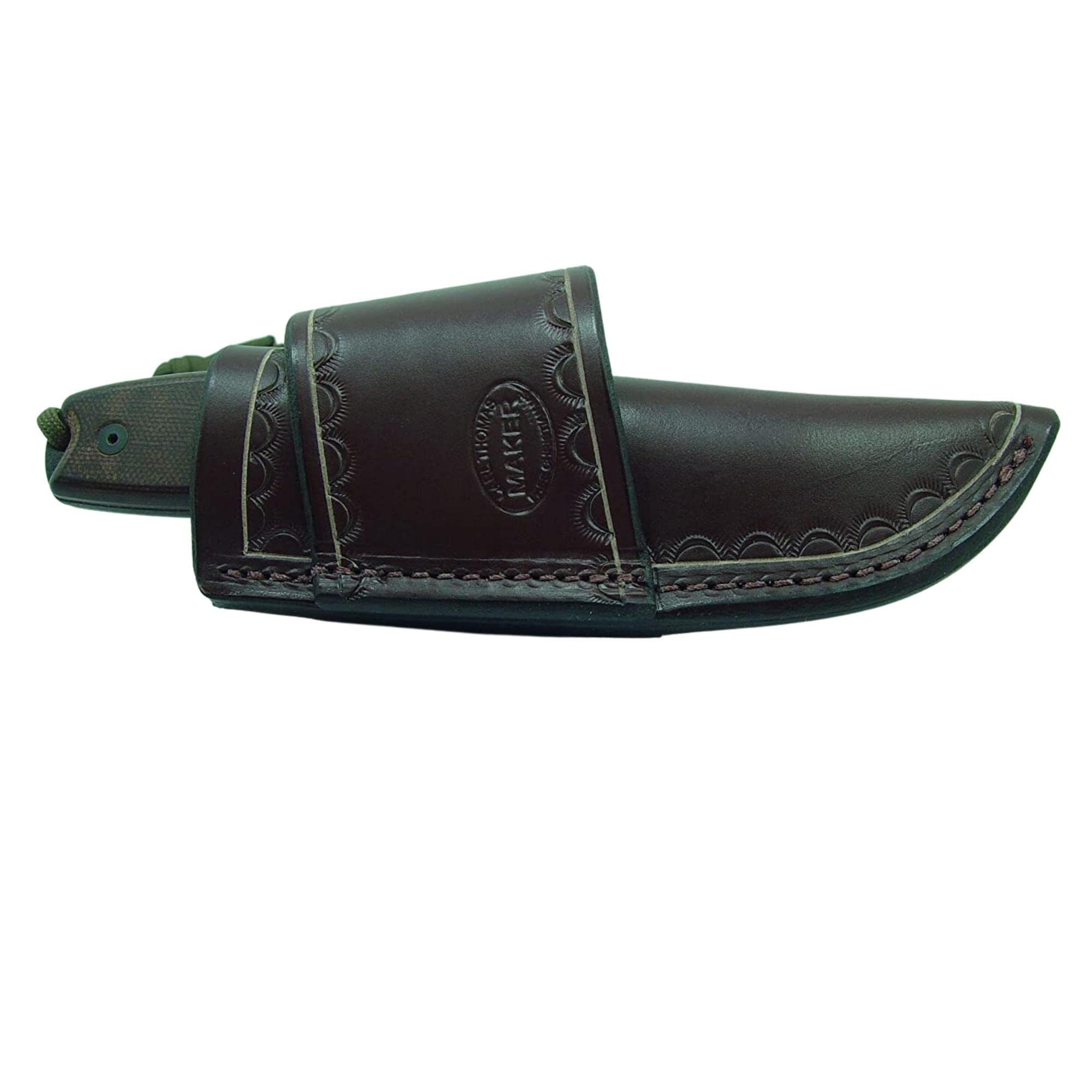 Leather Sheath for Rat 3 or Esse 3 Horizontal CrossDraw Made of 9 oz Leather. The Sheath is Dark Brown and can be Worn on The Left or Right Hand Side. Sheath Only.