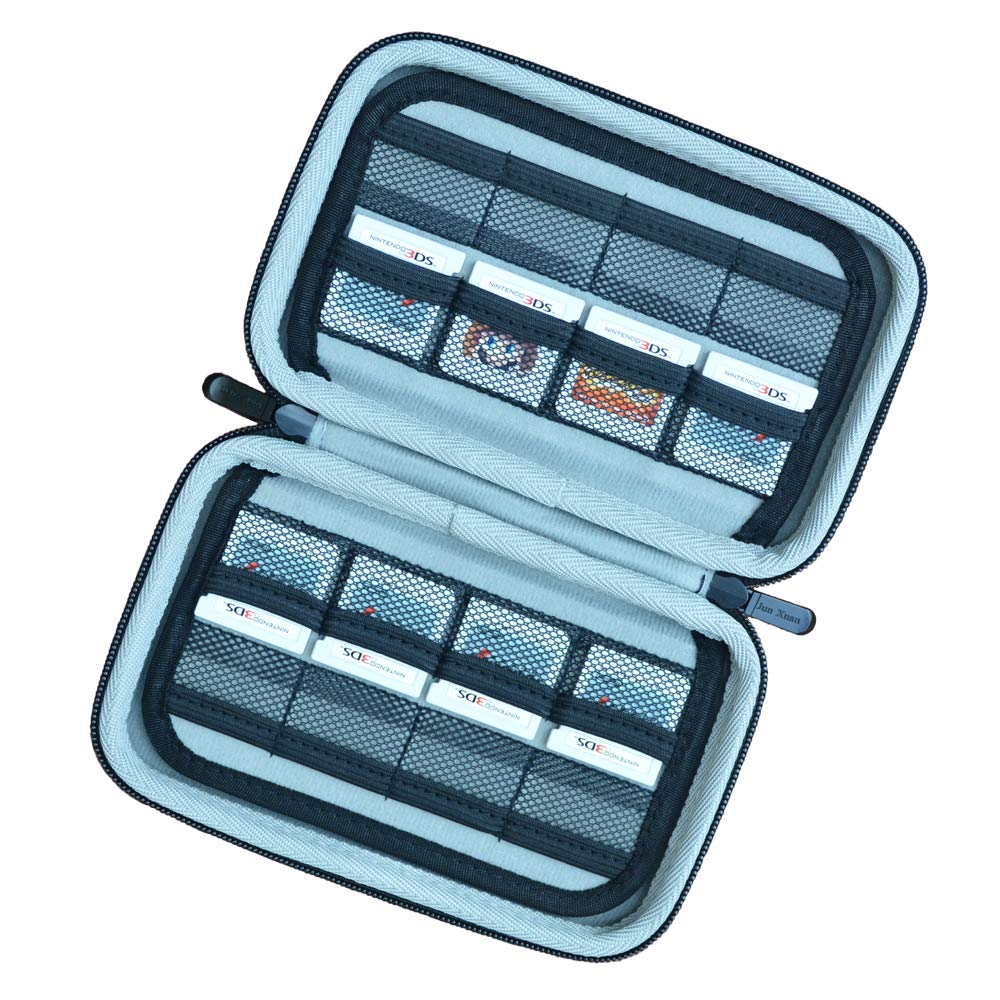 Game Card Holder Storage Case for Nintendo Switch Games, 3DS Game Cards Case - Black/ Grey