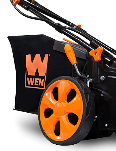 WEN 40441 40V Max Lithium Ion Cordless Lawnmower, 21-Inch Deck