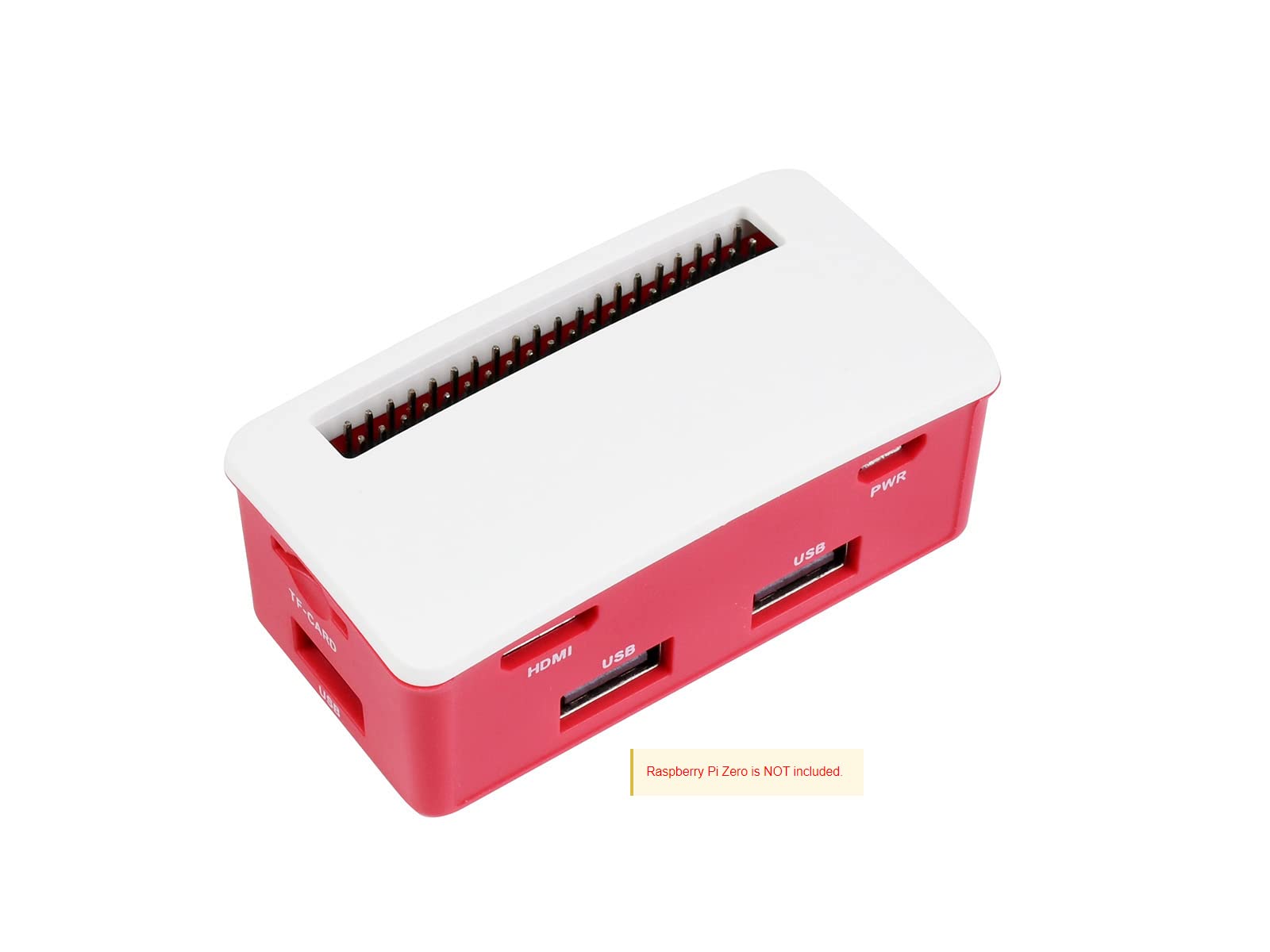 Waveshare USB HUB Box for Raspberry Pi Zero Series 4X USB 2.0 Ports Suitable for Raspberry Pi Zero Series