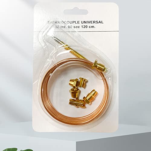 KAHDGSS Thermocouple Stove Fireplaces Replacement Temperature Sensors Probe Oven Appliances With 5pcs Fixed Part