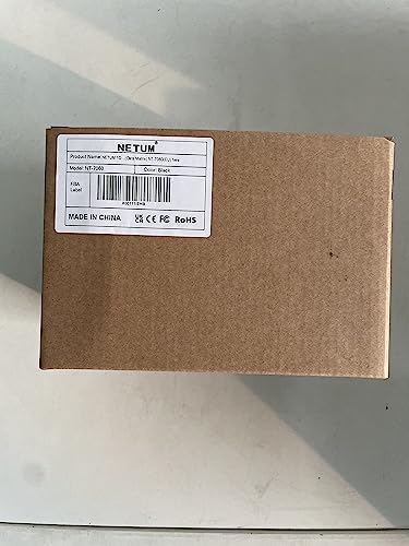 NETUM Desktop QR Barcode Scanner Omnidirectional, Hands-Free Automatic 2D 1D Bar Code Reader Platform Scan PDF417 on ID Card, Driver's License for Supermarket Library Retail Store NT-7060