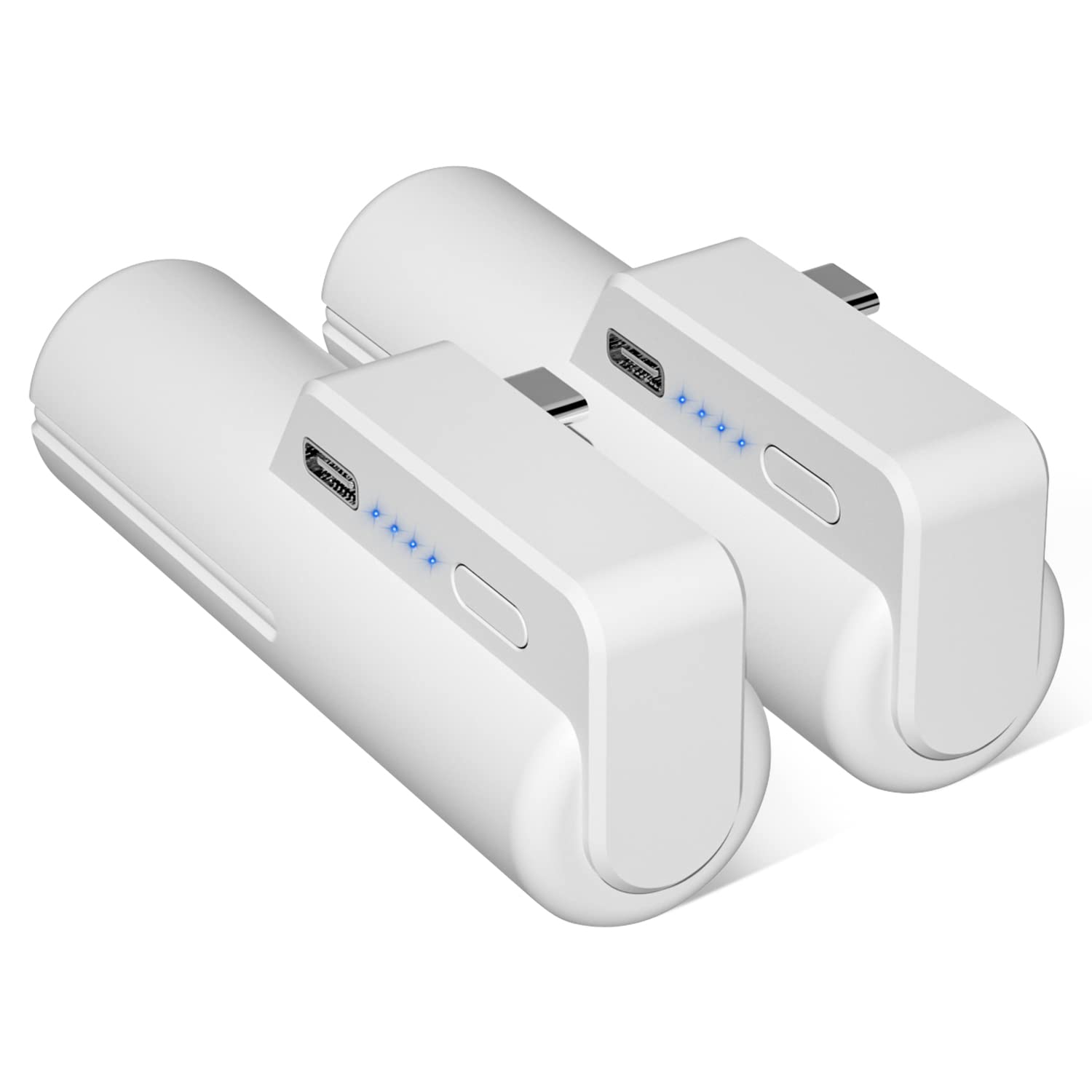 KAKAVR 【2023Upgraded】 5000mAh Battery Pack for Oculus/Meta Quest 2, Lightweight Head Strap Power Bank,Rechargeable Portable VR Extend Power Accessories Indicator Extra 2-4 Hours Playing time