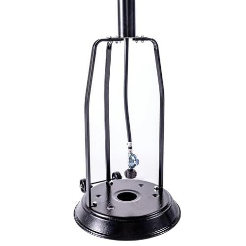 Legacy Heating Commercial Outdoor Patio Heater, Hammered Black