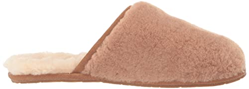 UGG Women's Fluffette Slipper, Chestnut/Natural, 8