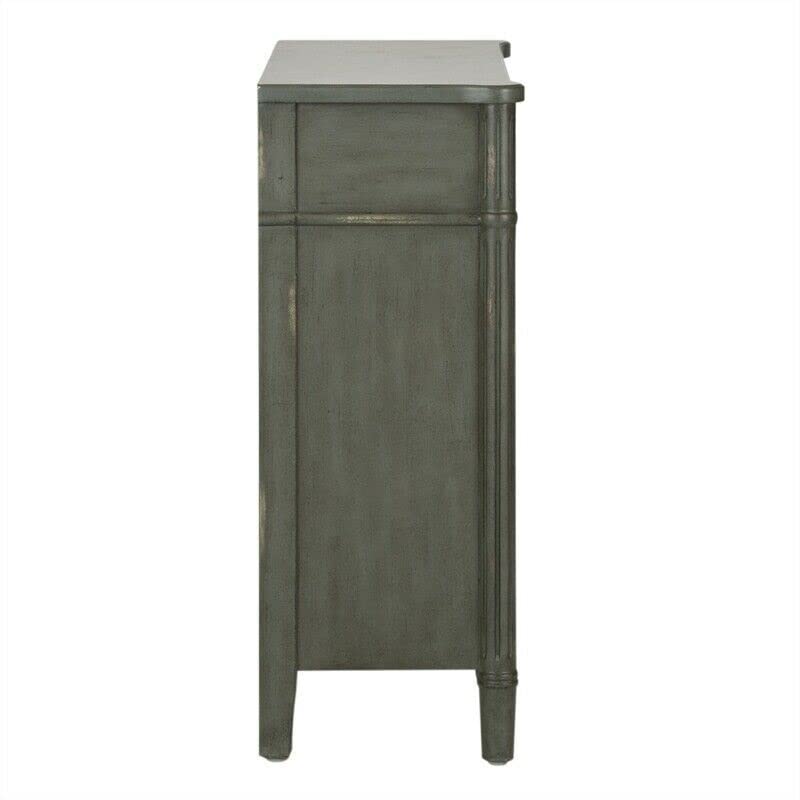 MAXCBD Nightstand Bedside Table Drawer Cabinet Furniture 1 Drawer 2 Door Cabinet One Drawer & Two Door Cabinet Storage Tower Dresser