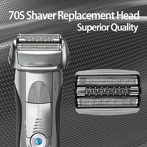 JEVONG Series 7 Wet and Dry Shaver Replacement Head Accessories for Braun S7 Eletric Razors, Compatible with Braun 795 790cc 7899cc, 720cc, 720s-4 760, 7383 9565 9585 Etc.