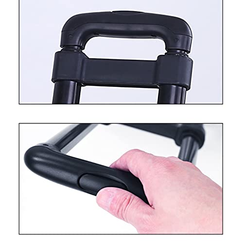 Generic Flatbed Hand Cart Lightweight Push Cart Moving Platform Hand Truck with Foldable Adjustable Handle for Easy Storage and 360 Degree Swivel Wheels Heavy Duty Flatbed Cart (Color : 200kg)