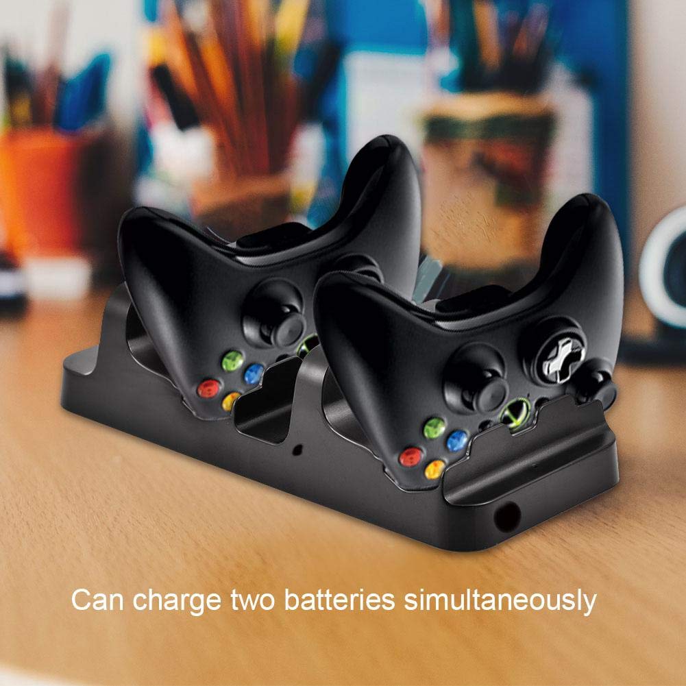 Dual Controller Charger for One, Dual Charging Dock Station with 2 Rechargeable Battery Packs for One Slim Controller [video game]