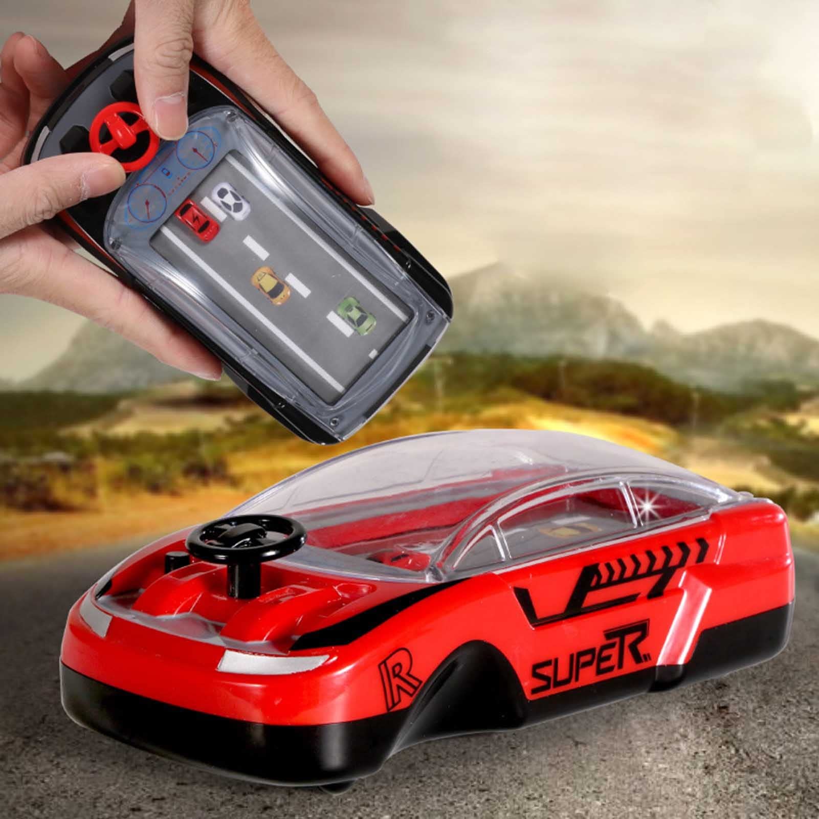 Handheld Game Console Dodging and Racing Car Game,Children's Handheld Car Games for Road Trips for Kids