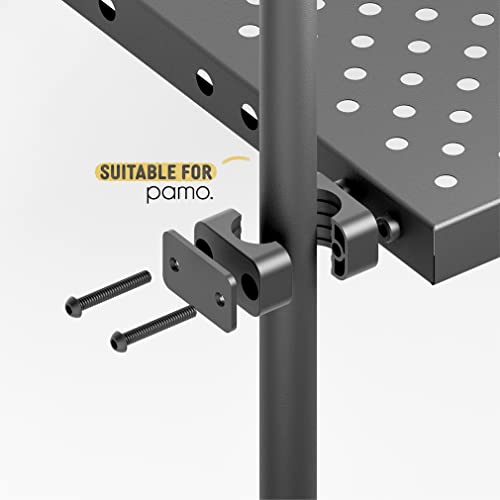 pamo industrial pipe clothing rack - FRIDA - clothes rack for wardrobe, bedroom and as walk-in closet system. Sturdy clothing racks for hanging clothes I wall mounted heavy duty clothes rack