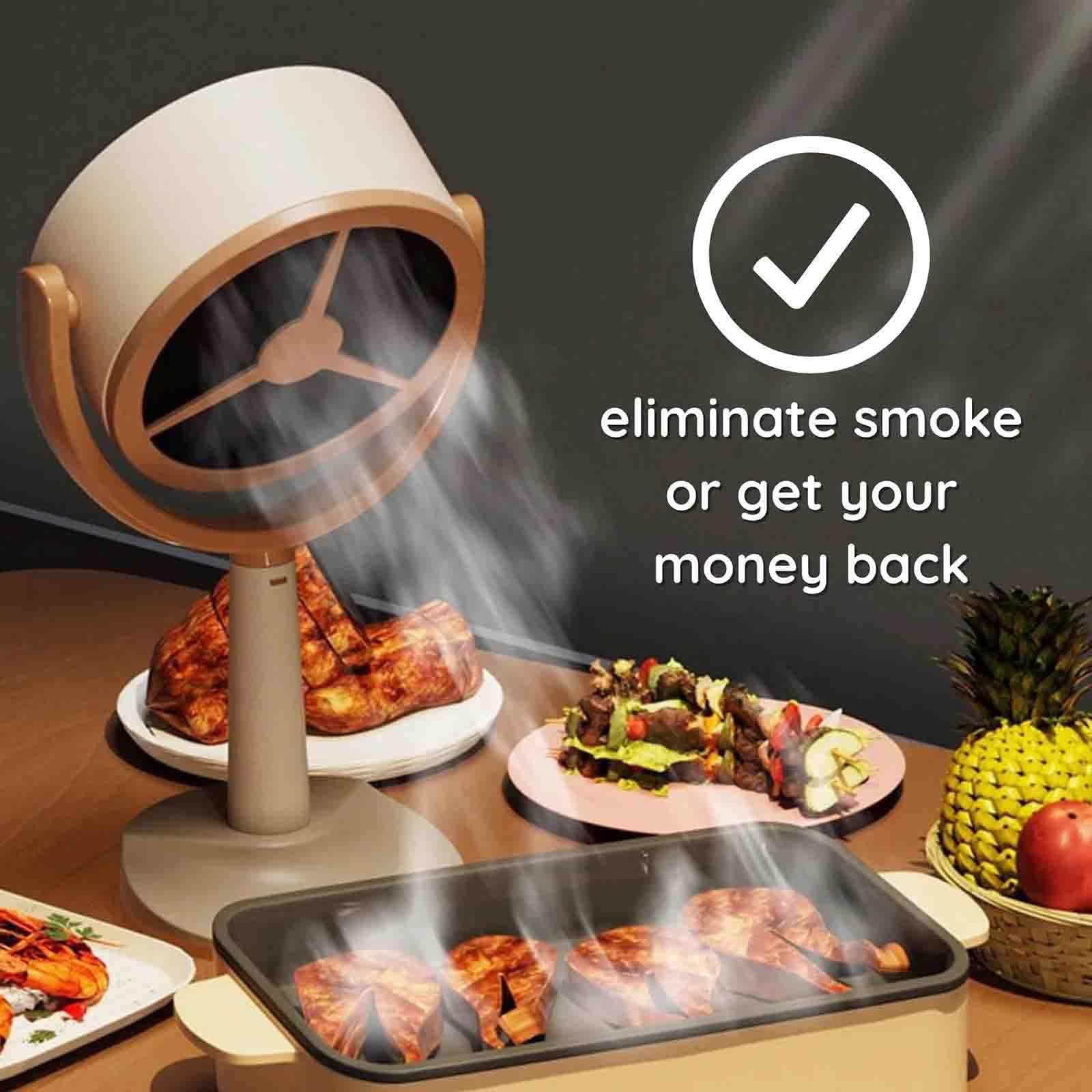 Generic Lorivu Smoke Purifier,Lorivu Portable Smoke Purifier,Indoor Kitchen Mini Fan Portable Range Hood,Lorivu Smoke Purifier for Smoking Indoors, (Plug-In Model)