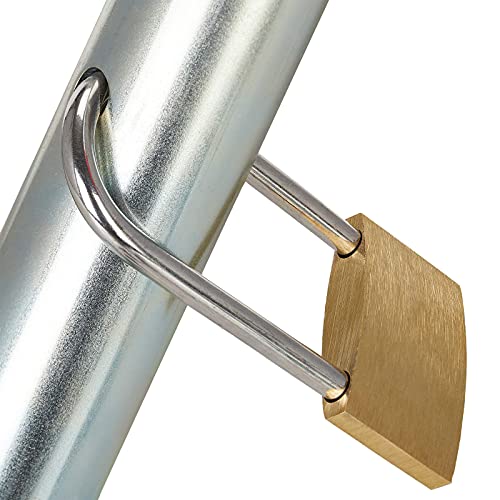 QQBAIHUO Parking Lock Folding Parking Barrier Removable Parking Space Lock Manual Parking Blocke Suitable for Family Parking Spaces, Parking Lots Parking Bracket
