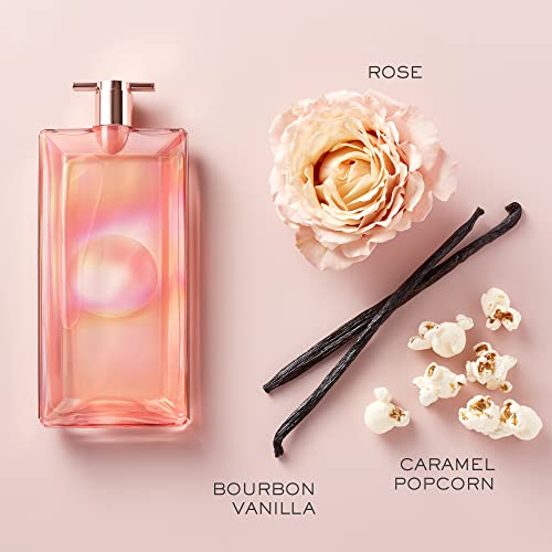 Lancôme Idôle Nectar Eau de Parfum - Long Lasting Fragrance with Notes of Bright Florals & Warm Vanilla - Sweet & Floral Women's Perfume - 0.34 Fl Oz