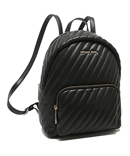Michael Kors Erin Medium Quilted Women's Backpack (Black / Gold)