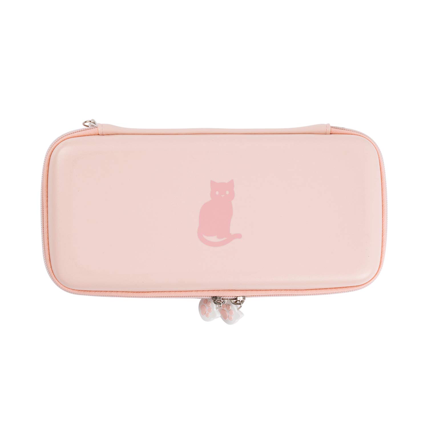 GeekShare Cat Paw Case for Nintendo Switch Lite - Slim Hard Carrying Case Portable for Switch Lite and Gaming Accessories - One Detachable Hand Strap (Pink) [Nintendo_Switch]