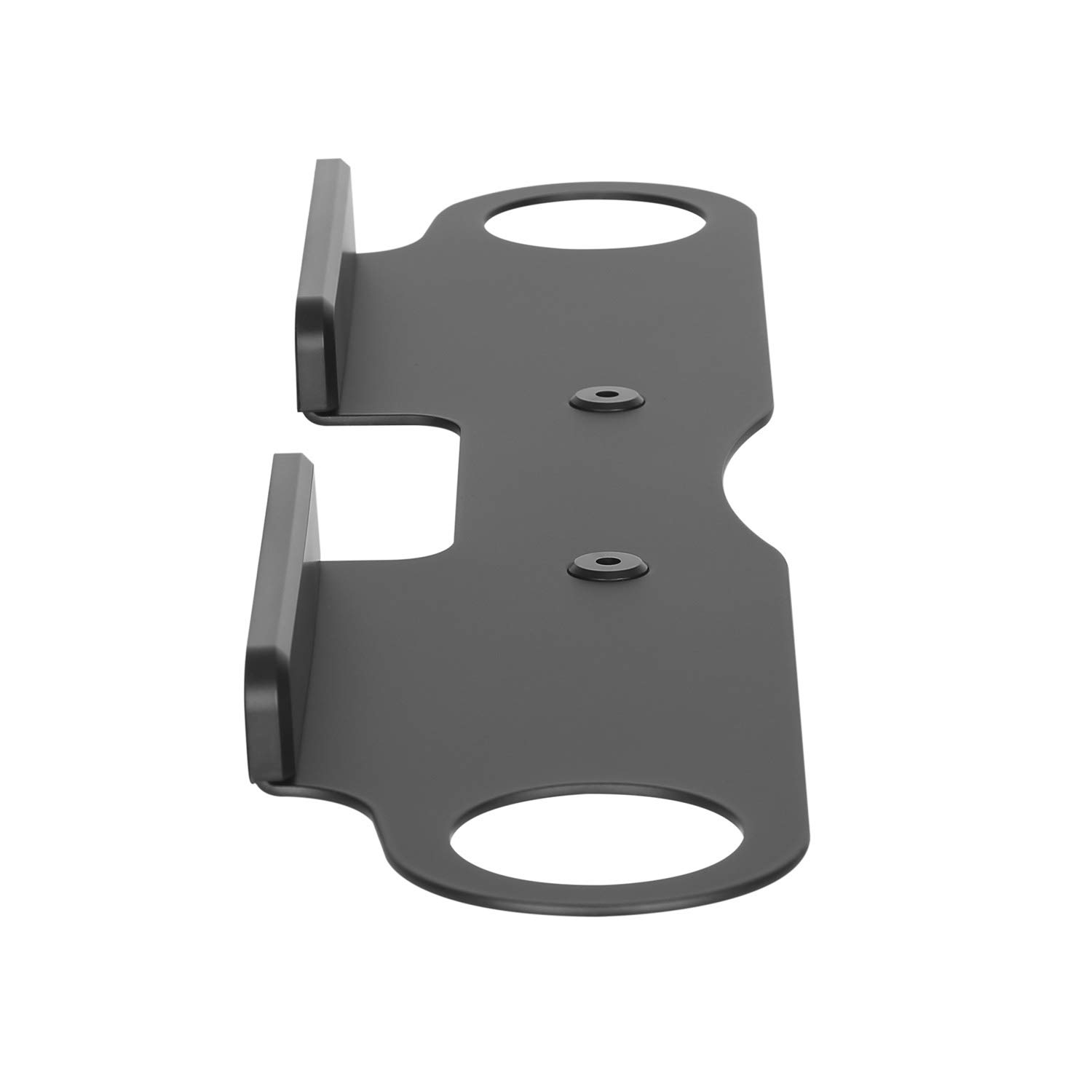 Eximus Speaker Wall Mount Bracket Under TV Shelf Compatible with Sonos Beam Soundbar - Matte Black Finish (Mounting Hardware Included)