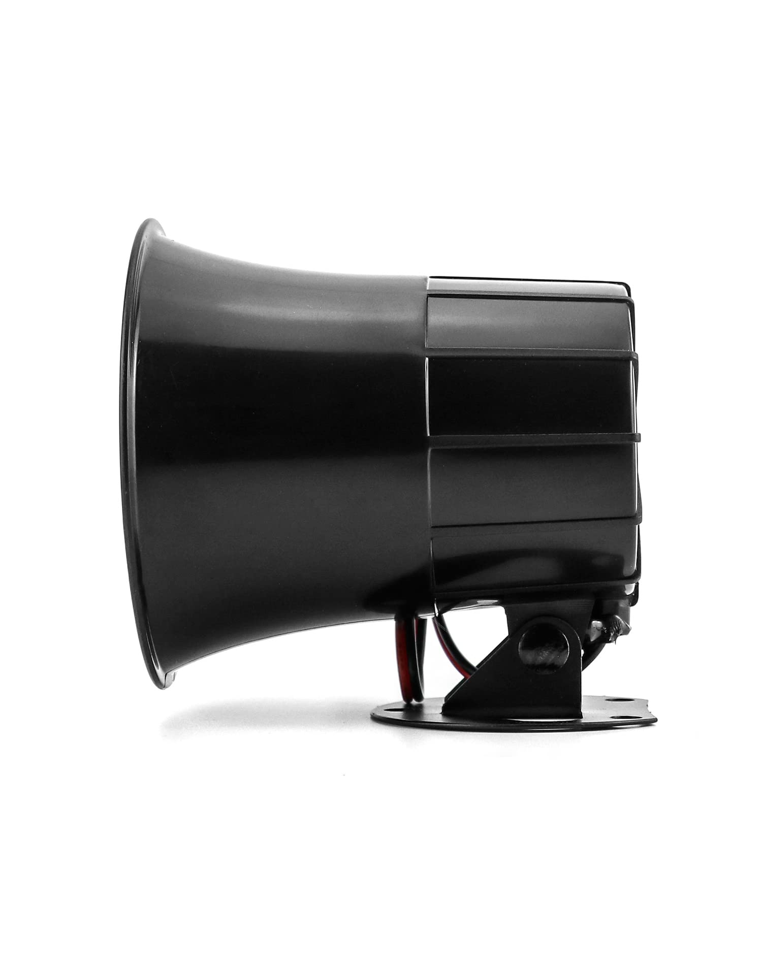 QWORK Electric Siren Horn, DC 12V Security Loud Wired Alarm Siren for Home Alarm System Security and Protection, 110 dB