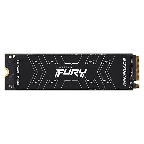 Kingston FURY Renegade 1TB PCIe Gen 4.0 NVMe M.2 Internal Gaming SSD | Up to 7300 MB/s | Graphene Heat Spreader | 3D TLC NAND | Works with PS5 | SFYRS/1000G, Solid State Drive