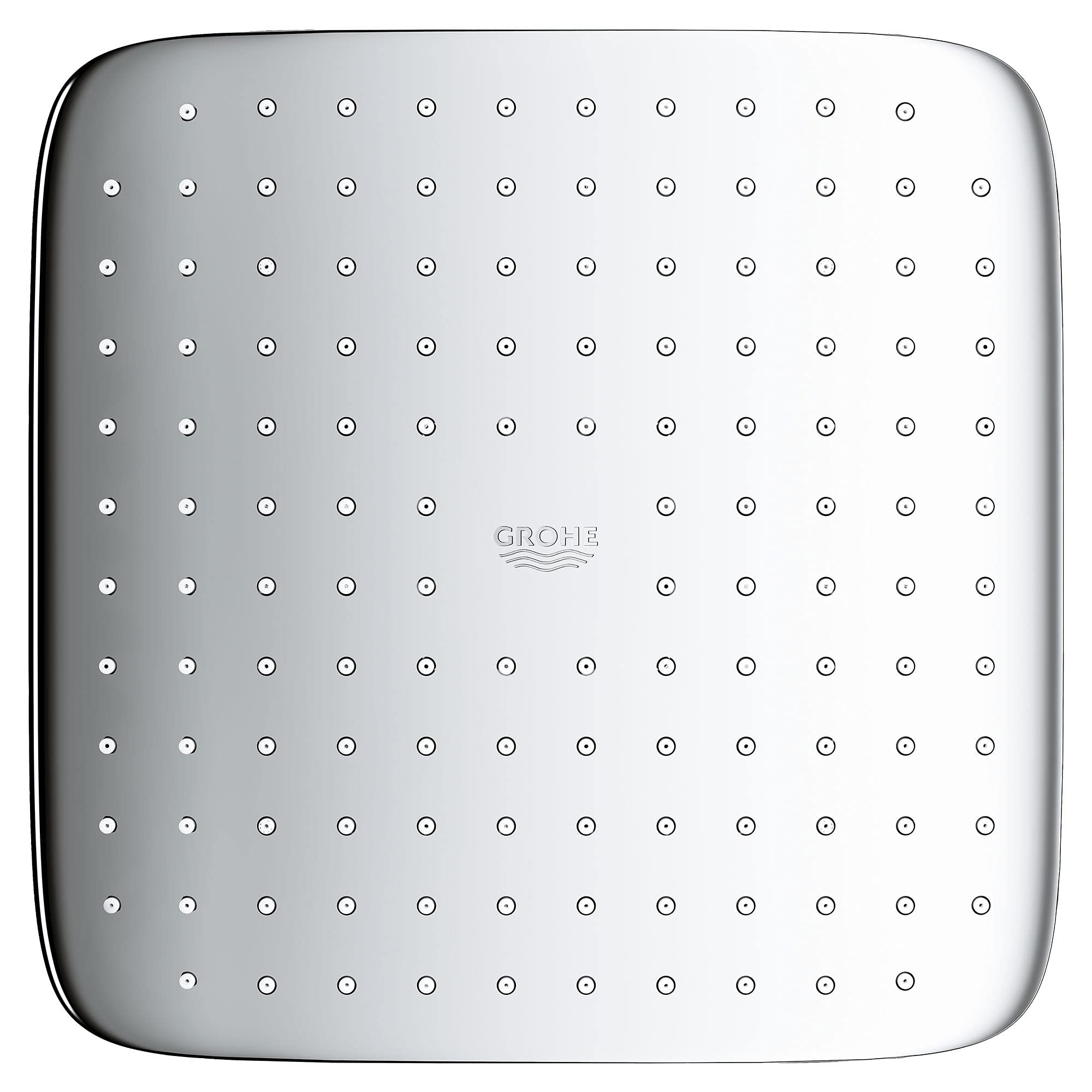 GROHE Tempesta 250 Rain Shower head in Starlight Chrome - Square