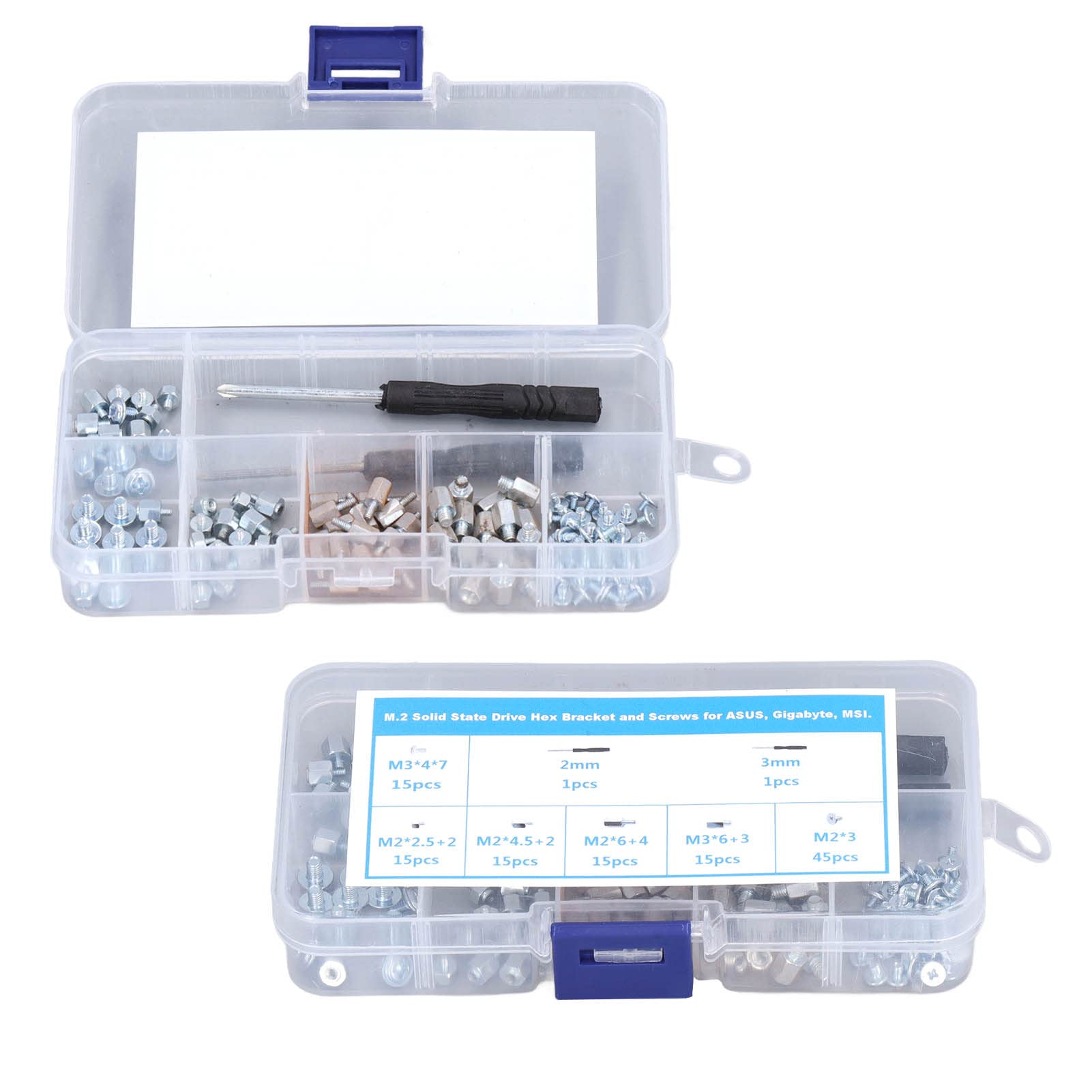 Laptop Repair Screws, M.2 SSD Fixing Studs Practical Multifunctional for Motherboard Mounting