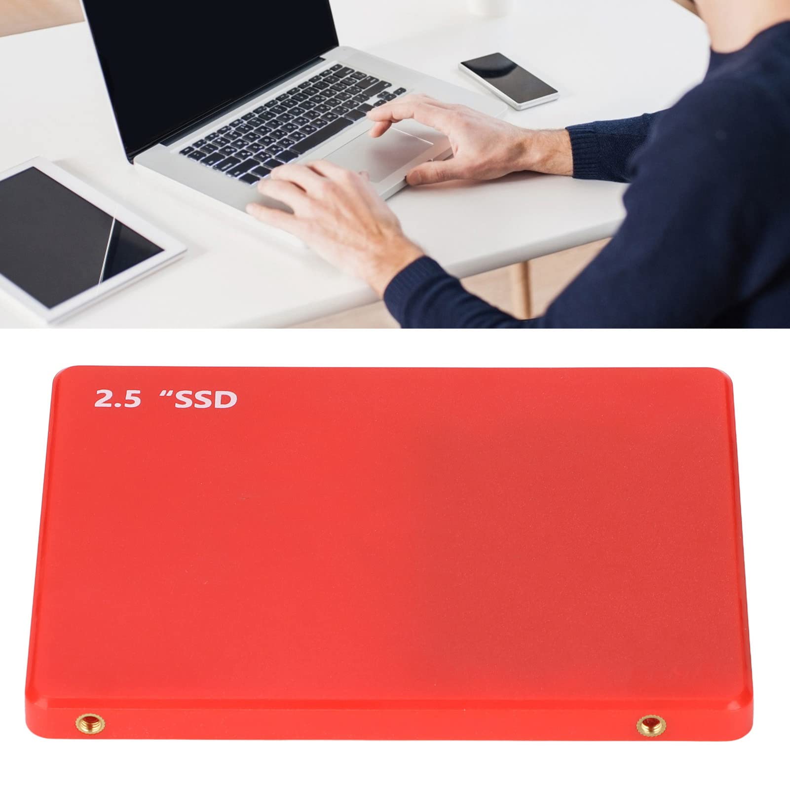 Laptop SSD, 300 to 500MS 2.5 Inch Internal SSD for Computers for Office for Home 256GB