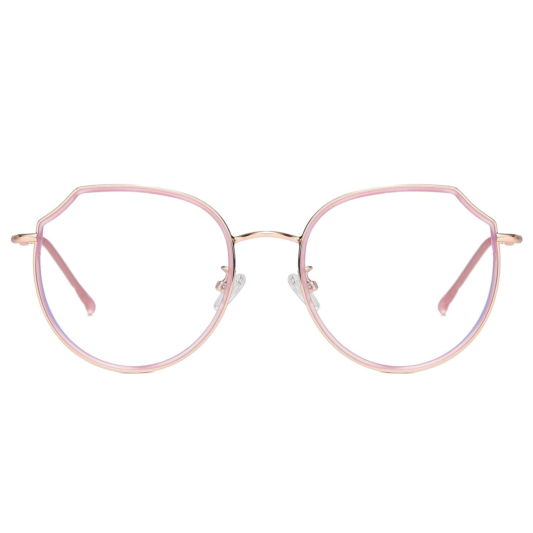 DUCO Blue Light Glasses For Women Computer Glasses Blue Ray Blocking Glasses For Men Womens Fashion Eyeglasses W014