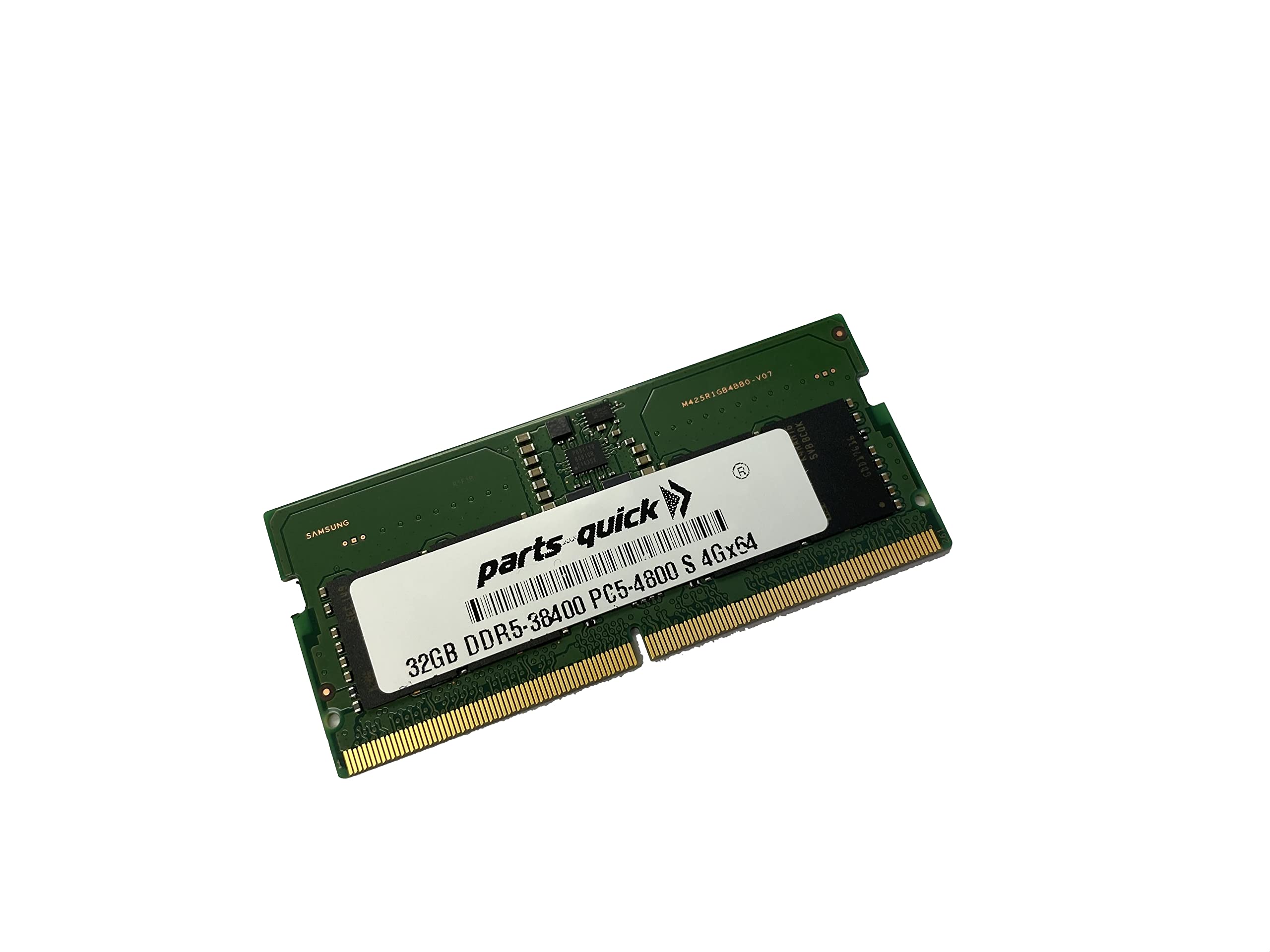 parts-quick 32GB Memory for Lenovo ThinkPad X1 Extreme Gen 5 Compatible DDR5 SoDIMM 4800MHz PC5-38400 RAM