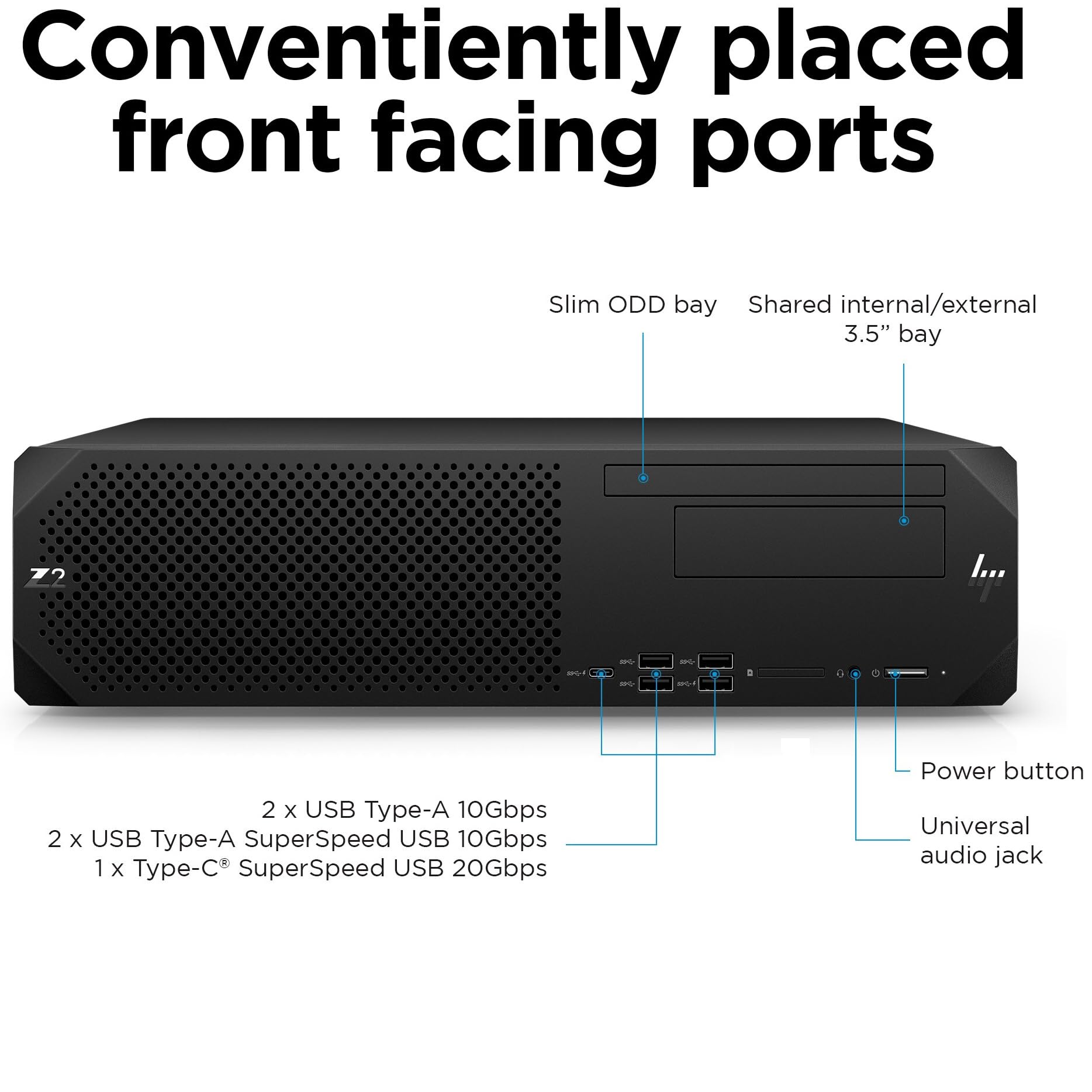 HP Z2 G9 SFF Workstation Small Form Factor Business Desktop Computer, 13th Gen Intel 14-Core i7-13700, 4GB DDR5 RAM, 2TB PCIe SSD, DVDRW, WiFi 6, Bluetooth, Keyboard & Mouse, Windows 11 Pro