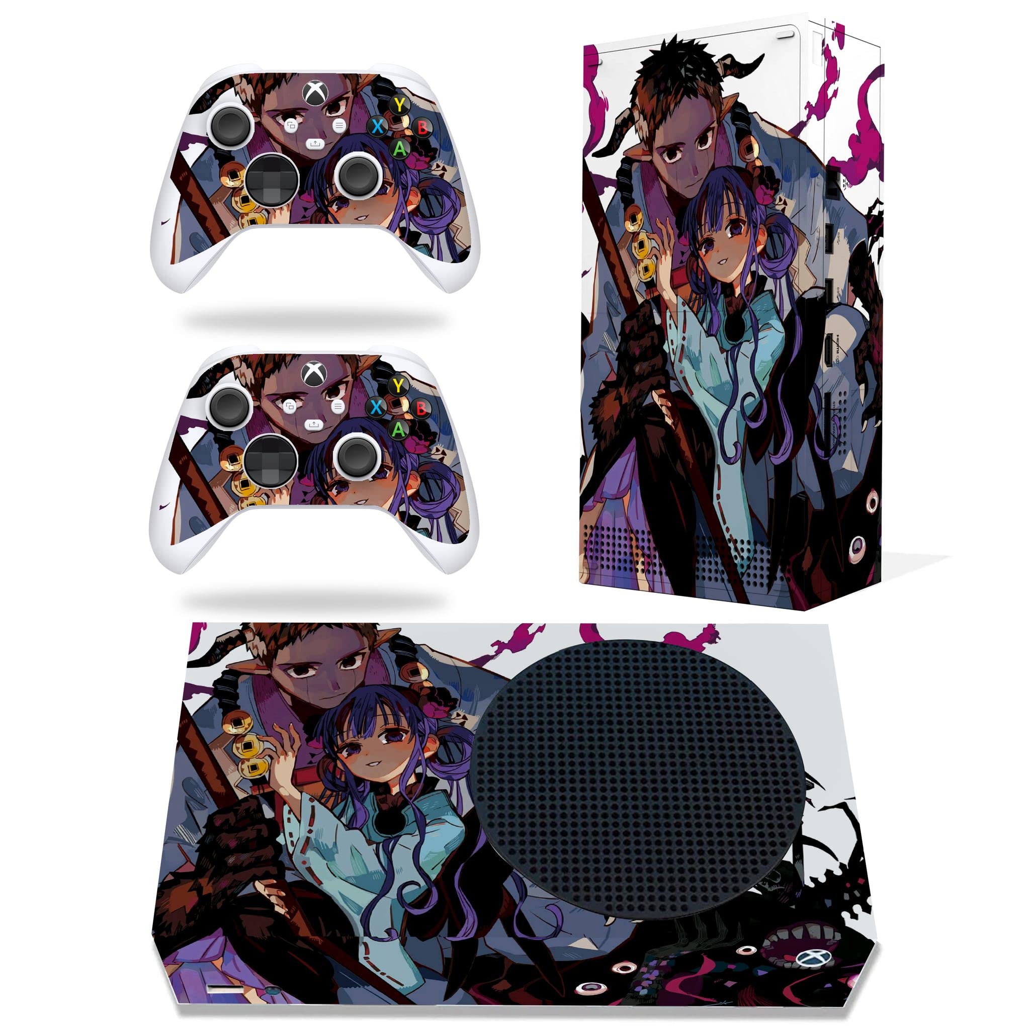 Hanako Kun Anime Game Console Series S Controllers Skin Decals Stickers Wrap Vinyl for Game Console Series S