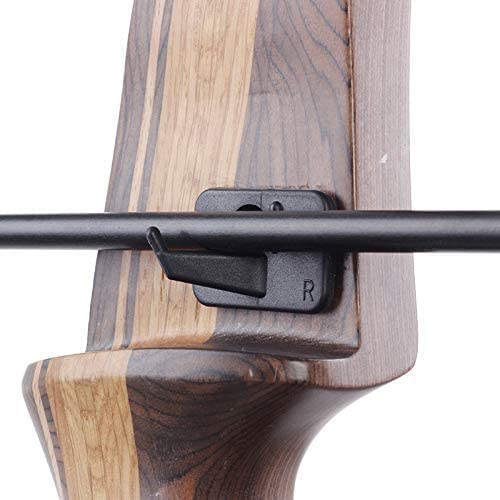 EBOCACB 10pcs Black Plastic Arrow Rest Archery Recurve Bow Arrow Rest Hunting Shooting Targeting Accessory Right Hand