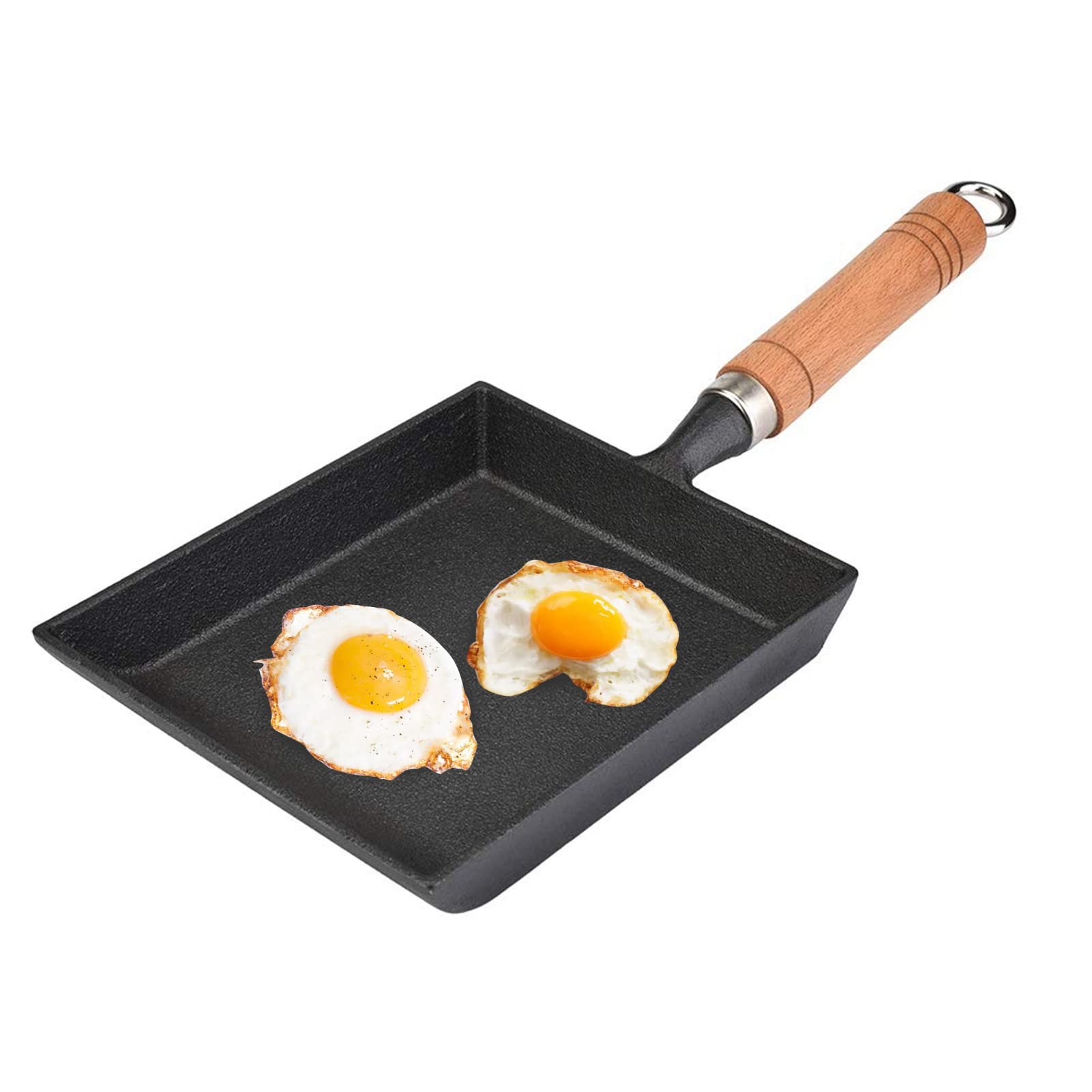 Tamagoyaki Non Stick for Square Handle Thickened Japanese Pot for Mini Panhandle Big Japanese Tamagoyaki Pot Frying Pan Omelet Pans