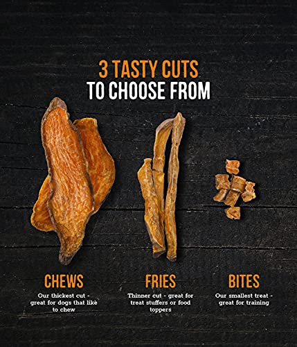 Wholesome Pride Sweet Potato Chews All-Natural Single Ingredient, USA-Sourced Dog Treats, Halloween Edition, 8 oz