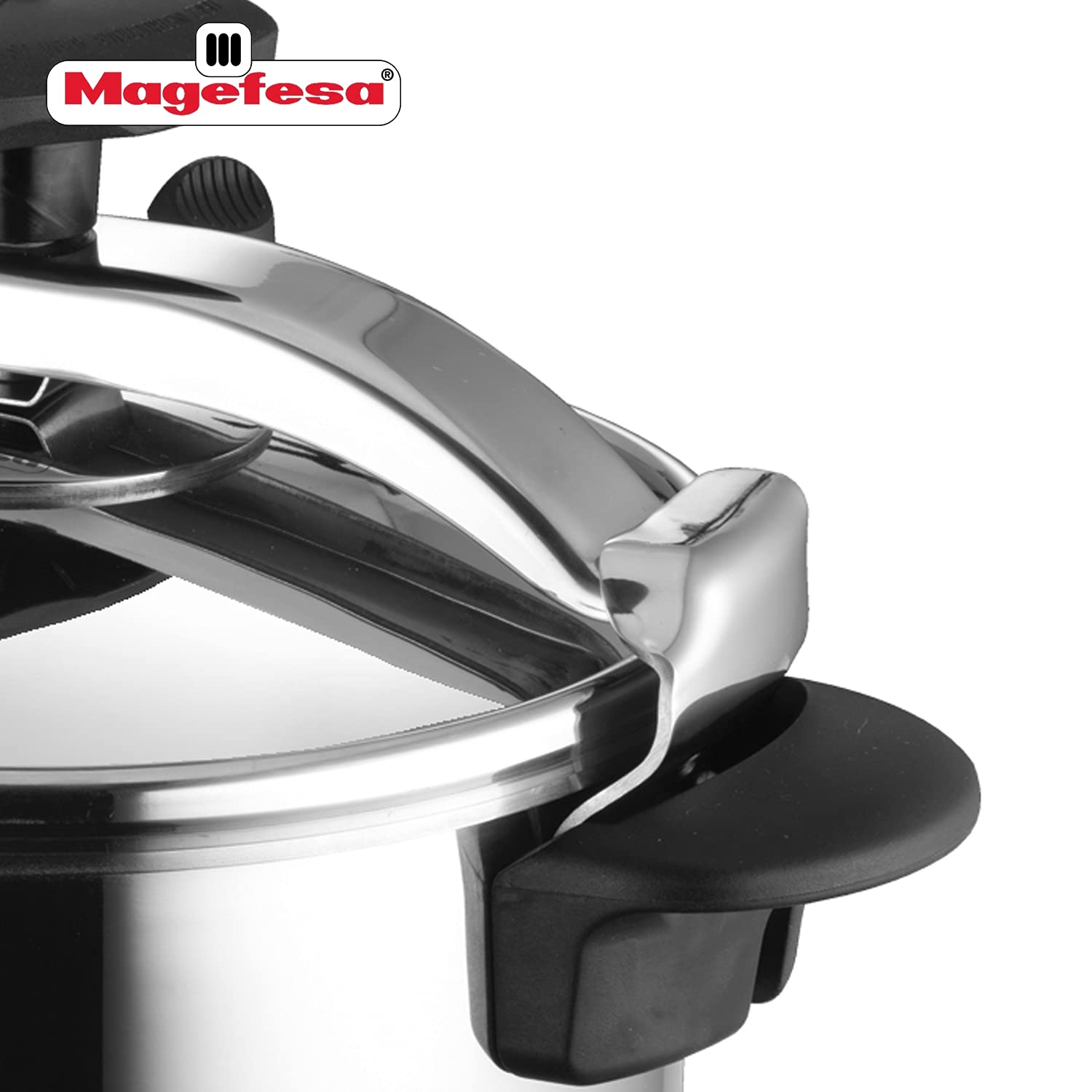 Frigoverre 01OPSTABO10 MAGEFESA – Pressure Cooker with Pump Model Star 10 L, Steel, Multi-Colour, 26 cm